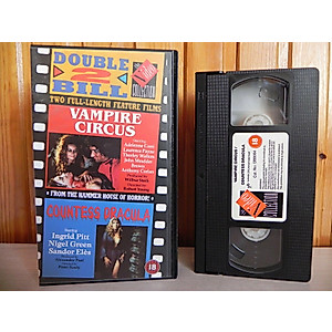 Vampire Circus - Countess Dracula - Double 2 Bill - Cert (18) - Pal VHS