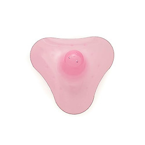 Nurture & Nectar Pink Nipple Shields for Nursing Breastfeeding Newborn Two-Pack with Case 20mm Ultra-Thin Silicone Soft Flexible for Mother Baby Skin Contact