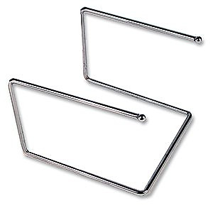 Royal Industries Pizza Tray Stand, Chrome Plated 12'' x 12'' x 7'' High, Silver
