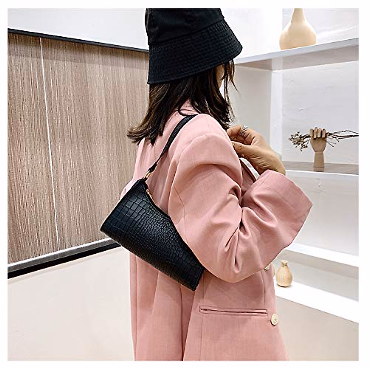 Amazingeverything Bag Purse Shoulder Bag Aesthetic Fashion Vintage Bag