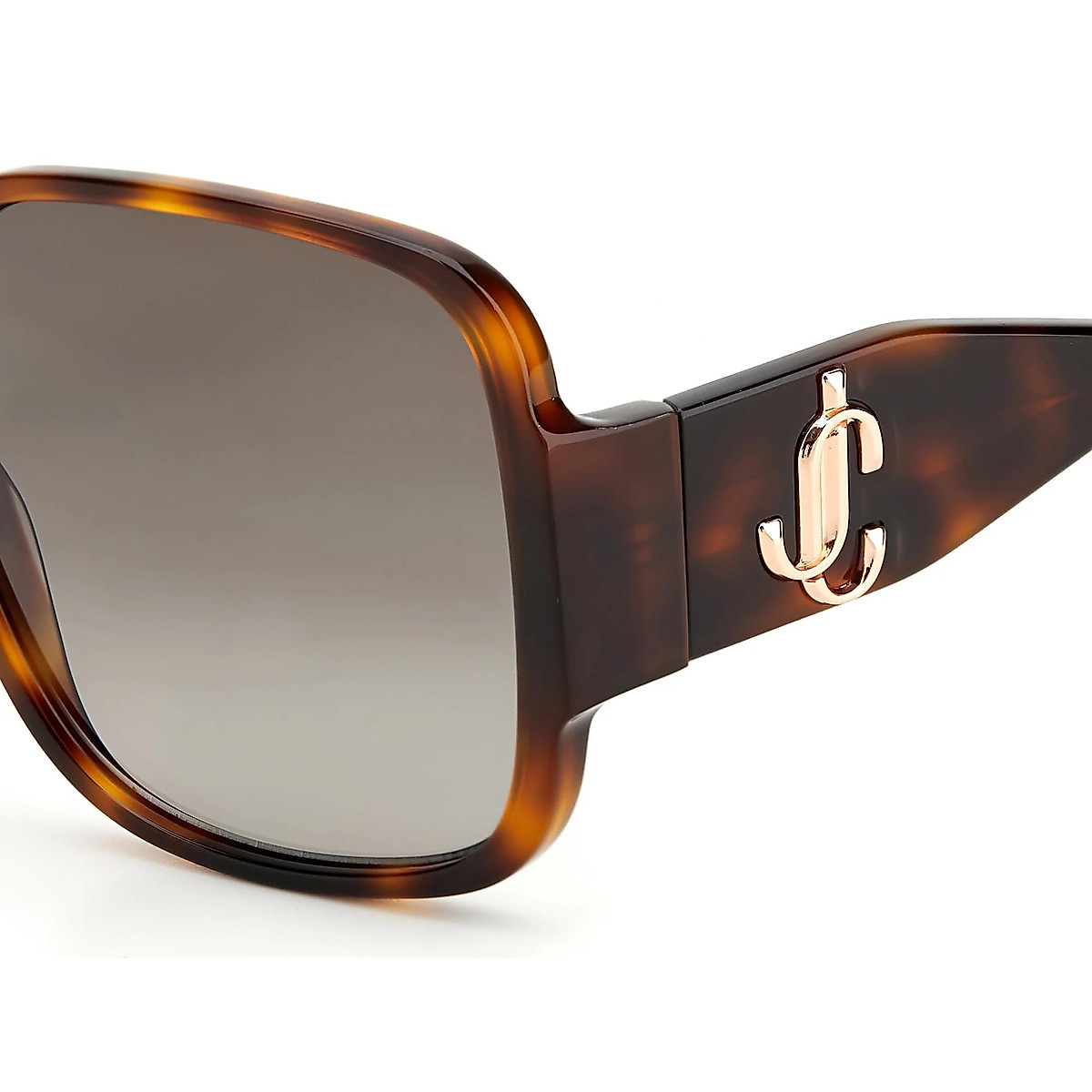 JIMMY CHOO Square Sunglasses Tara/S 086HA Havana 59mm