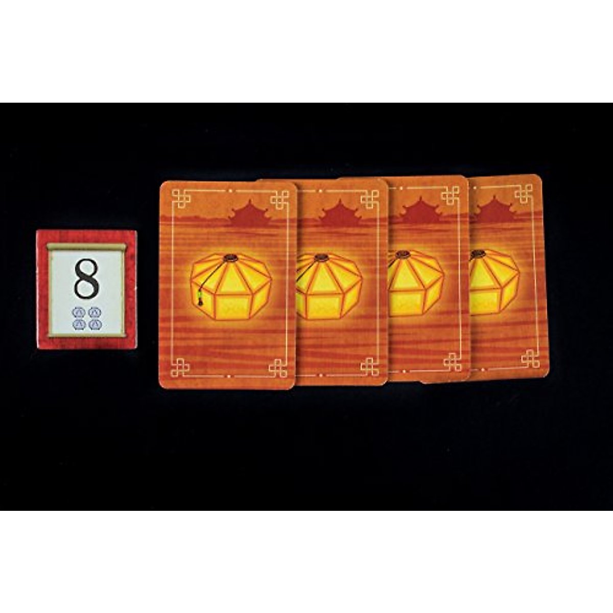 Renegade Game Studios Lanterns: The Harvest Festival, Fast Paced Card Game Set, 2-4 Players, 30 Min Playing Time, Place Tiles to Adorn The Palace Lake with Floating Lanterns, Earn The Most Honor Before The Festival Begins