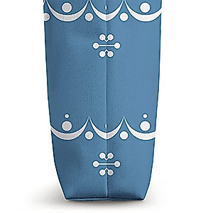 Vintage Pyrex Snowflake Garland, Mid Century Kitchen Tote Bag