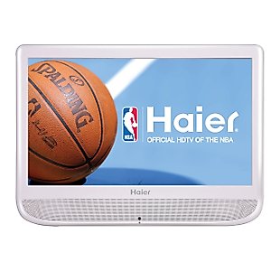 Haier HL22FW1 22-Inch Ultra Compact LCD HDTV, White