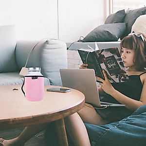 Koikyu 32oz Mason Jars Sleeves Neoprene 32oz Regular and Wide Mouth Mason Jar Sleeves Holder with Handle (4 colors)