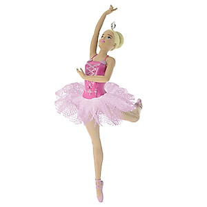 Hallmark Keepsake Christmas Ornament 2020, Barbie Beautiful Ballerina (1599QXI2561)