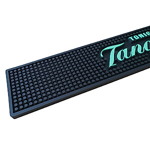 Tanqueray Gin Bar Mat Spill Mat Rail Drip Mat - 23.75" x 4" Green