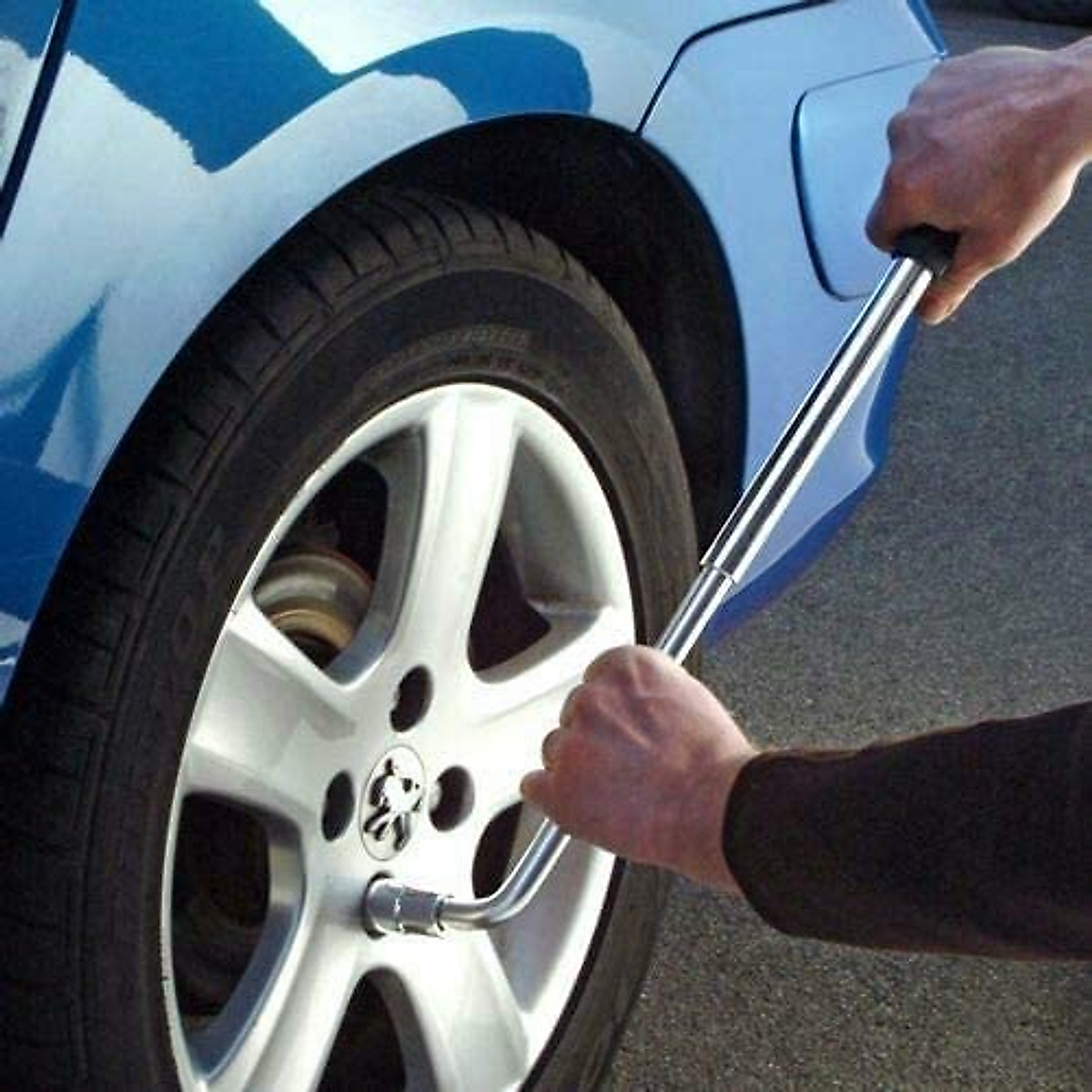 Scissor Lift Jack for Car - 2 Ton apacity Car Jack with Speed Crank Handle- Lifting Jack Car Kit with Wrench(17/19/21/23mm Sockets) for Auto/SUV/MPV