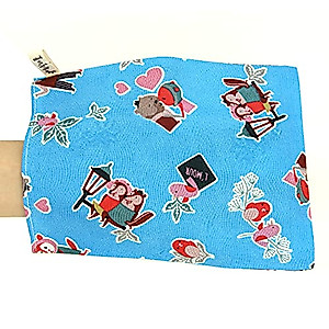 Hwangsil Scrub Towel Korean Exfoliating Towel Bath Washcloth 4pcs Soft Skin Care Square Type Lamoure Zoo Design Bath Washcloth 4pcs Square Type Lamoure Zoo Design