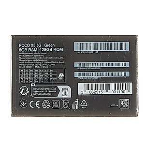 Xiaomi Poco X5 5G + 4G Volte Global Unlocked 128GB + 6GB GSM 6.67" 48 mp Triple Camera (ONLY Tmobile Mint Tello USA Market) + (Car Fast Car 51W Charger Bundle) (Green Global ROM)