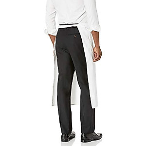 Uncommon Threads unisex adult Two-pocket Apron, White, One Size US