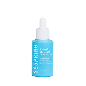 2-in-1 Moisture Lock Serum, Formulated with Camellia and Lotus, Korean Skincare, Clean Beauty, Vegan, Cruelty Free, and Paraben Free
