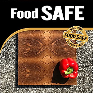 Odie's Wood Butter in a 9 Ounce Glass Jar for Finishing Top Coats and Added Layer of Surface Protection