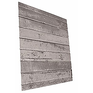 From Plain To Beautiful In Hours 1016 Designer Panel PVC 2' x 2' Drop in Ceiling Tile, Pack of 50, Wood, 50 Piece