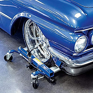 Eastwood Hydraulic Wheel Dolly Storage Rack Store 4 Wheel Dollies On A Convenient Rolling Cart