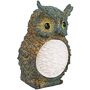 ZYPNB Solar Garden Light Owl Lawn Lamp Waterproof Solar Lights, Outdoor Lighting Night Light Decorative Home Garden, LED Solar Garden Light