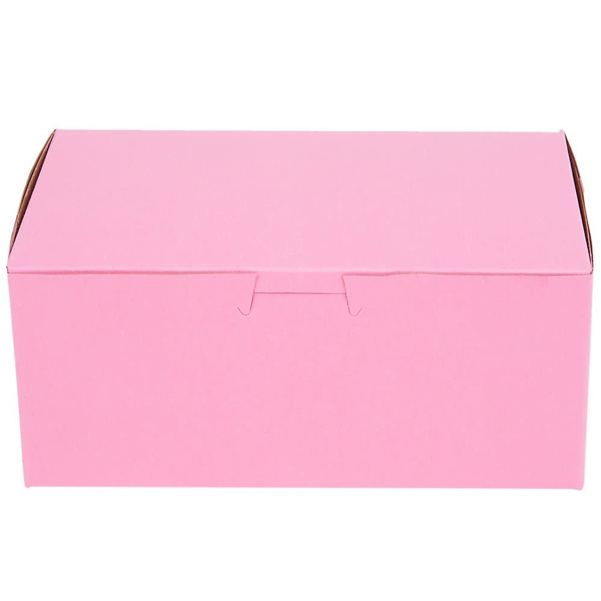 A1 Bakery Supplies Cake Boxes Cake Carry Boxes Disposable Cake boxes 10 Pack Pink 8 x 5 x 3.5 MADE IN USA