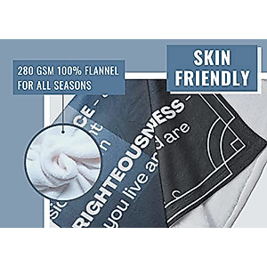 InnoBeta Pastor Appreciation Gifts for Men, Throw Blanket, Presents for Christmas, Pastor Appreciation Day, Birthday, Father's Day - 50" x 65" - Cross