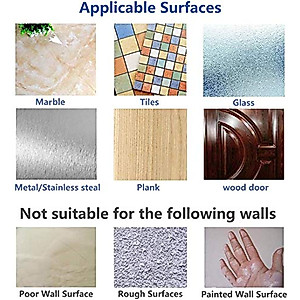 Fealkira Adhesive Wall Hooks 13.2lb(Max) Utility Stainless Steel Hook for Towel Bathrobe Coats,Bathroom Kitchen Waterproof and Oilproof Nail Free Transparent Heavy Duty Hook & Ceiling Hanger(10pcs)