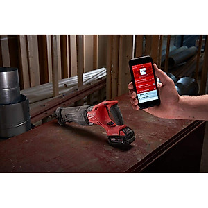 Milwaukee 2721-20 M18 FUEL SAWZALL Reciprocating Saw with ONE-KEY Technology (Bare Tool)