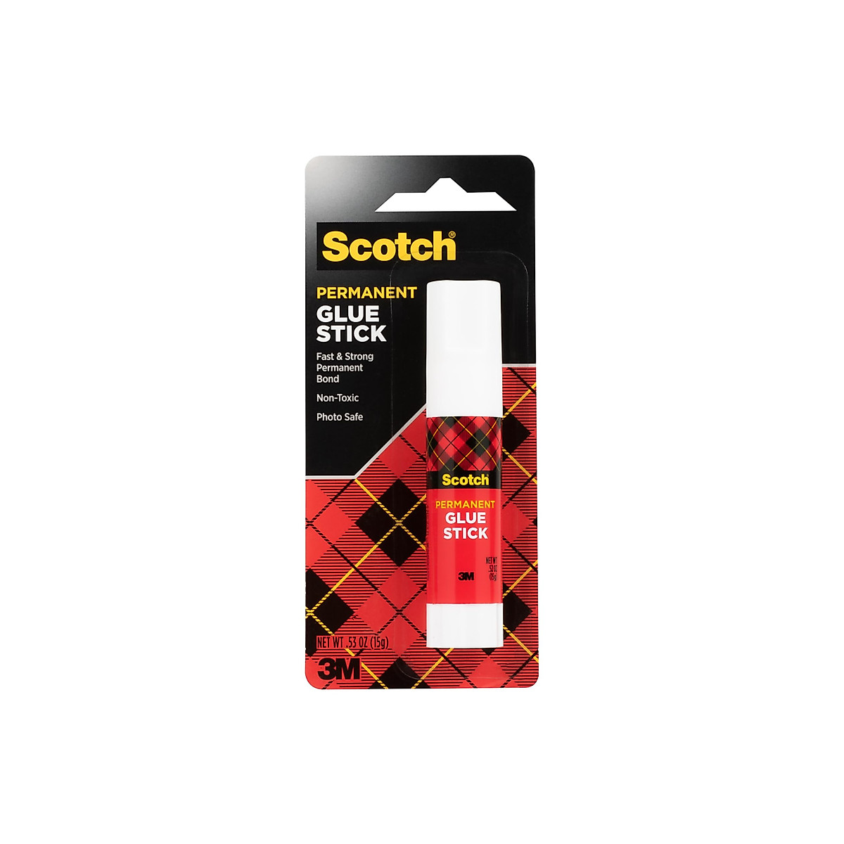 Scotch Glue Stick, .52 oz, Acid Free and Non-Toxic (6015)