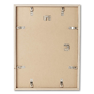 Opposite Wall - 11x14 in - Natural Solid Oak Wood Picture Frame - Lightweight, Versatile & Shatterproof - Wall Hanging Poster or Photo Frame - Wall Decor for Office, Gallery & Home