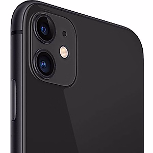 Apple iPhone 11, 64GB, Black - Unlocked (Renewed Premium)