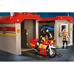 Playmobil Take Along Fire Station Playset