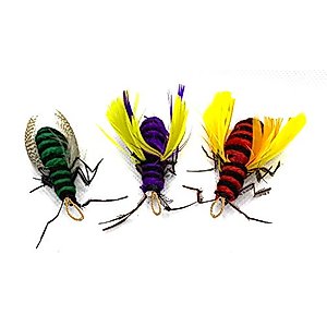 Litterboy Colored Flies Attachment - 3 Pack - Fits Popular Wand Toys