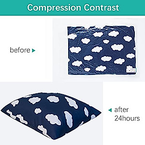 Toddler Pillow for Sleeping, Baby Pillow 14" x 19" for Small Kids Travel Toddler Bed Soft & Skin-Friendly Baby Toddler Pillows for Sleeping