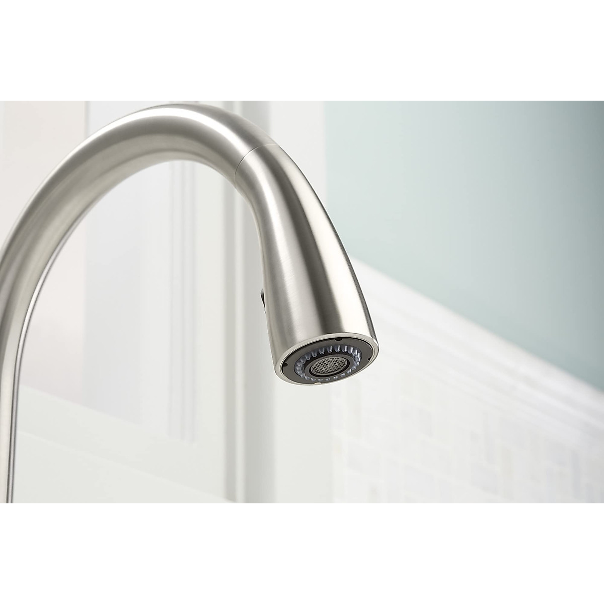 Kohler R77748-SD-VS Malleco Touchless Pull Down Kitchen Sink Faucet with Soap/Lotion Dispenser, Vibrant Stainless