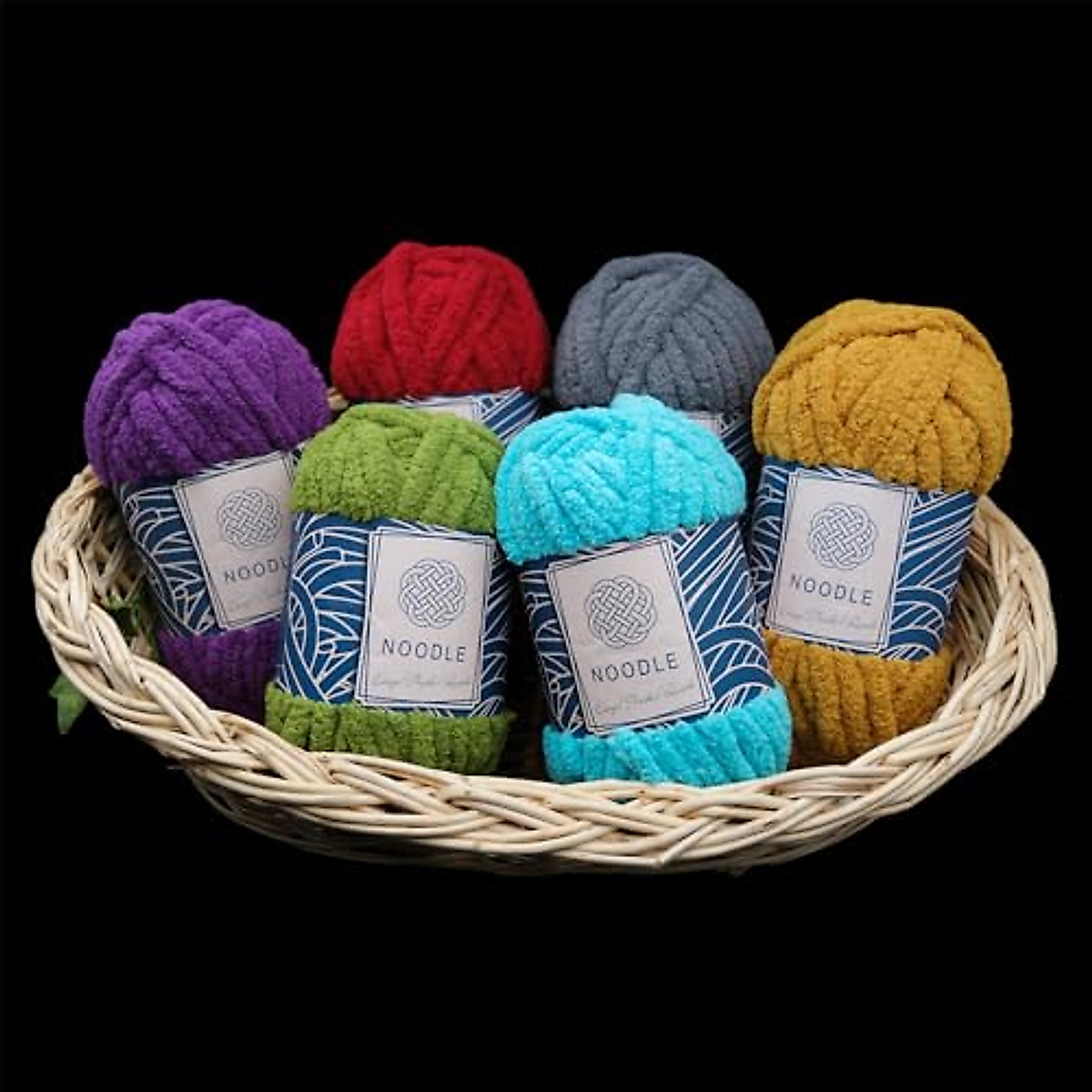 Blanket Extra 1 Pack 250g/8.81oz Polyester 6 Super Bulky (Jumbo) 38 yds Knitting Crochet Crafts & Amigurumi Chunky Chenille Yarn Home Decor (Green)
