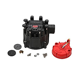 MSD 84025 Black Extreme Output HEI Cap/Rotor Kit