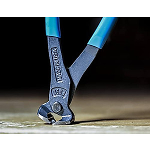 Channellock 358 8-Inch End Cutting Plier,Blue