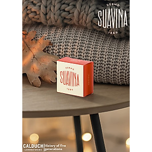 DERMO SUAVINA 1880 Lip Balm Moisturizer for Cracked and Dry Lips with Natural Ingredients Lip Care for Cold and Hot Weather Pack of 1(Strawberry 0.3oz)