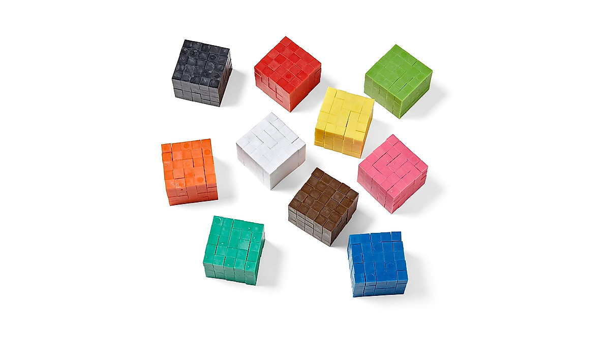 hand2mind Counting Cubes - 1000 Math Manipulatives