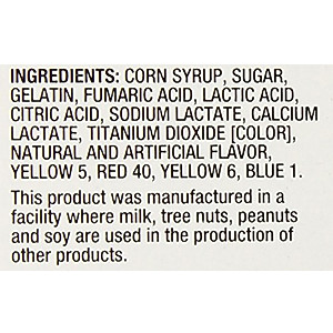 Trolli Sour Brite Crawlers Minis Candy, Sour Gummy Worms, 2 Ounce Treat-Size Pouches (Pack Of 18)