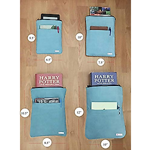 Nerdy Llama Book Sleeve - Book Cover for Hardcover and Paperback - Book Lover Gift - Notebooks and Pens Not Included