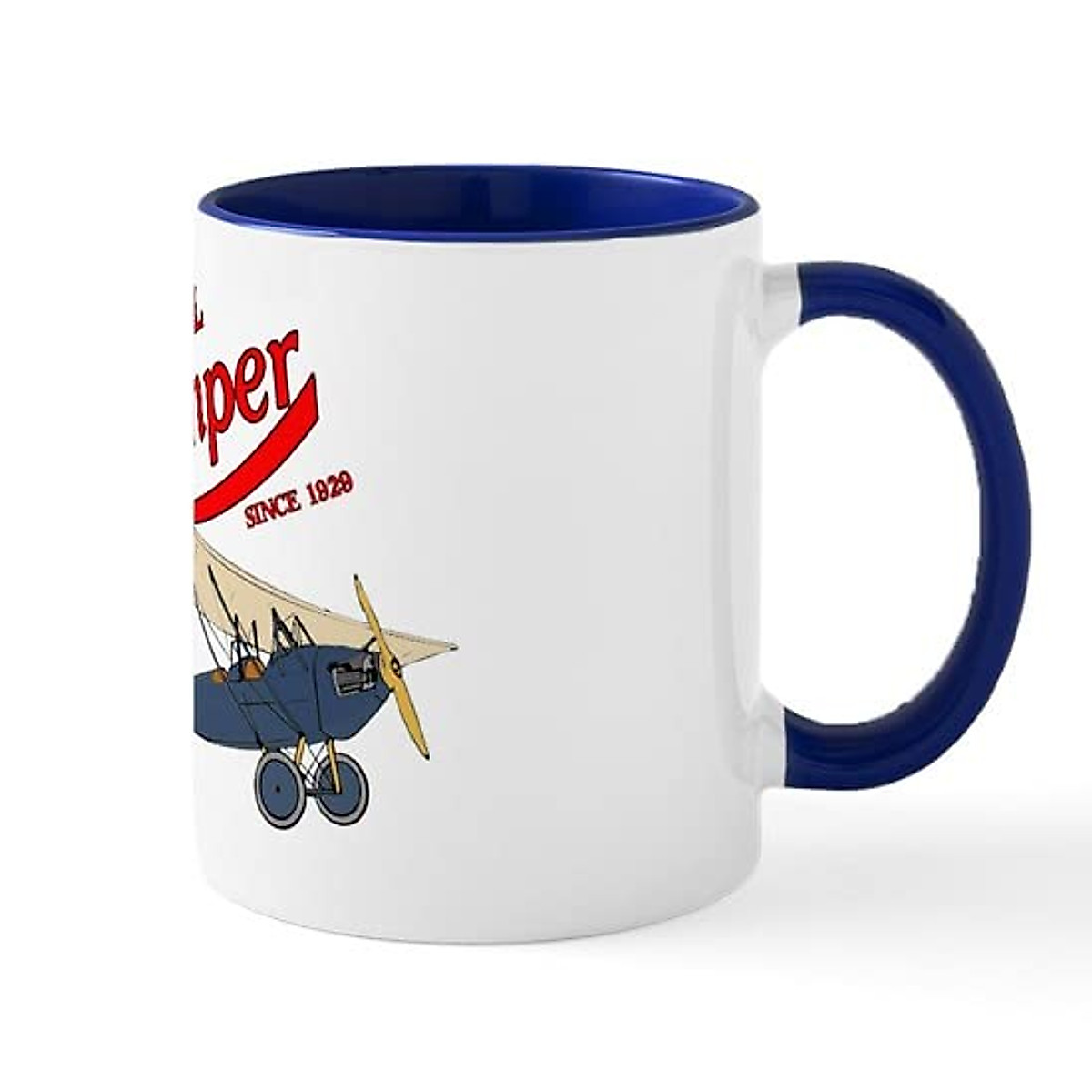 CafePress Phone Logo Aircamper Color Rsu Blue And Mug Ceramic Coffee Mug, Tea Cup 11 oz