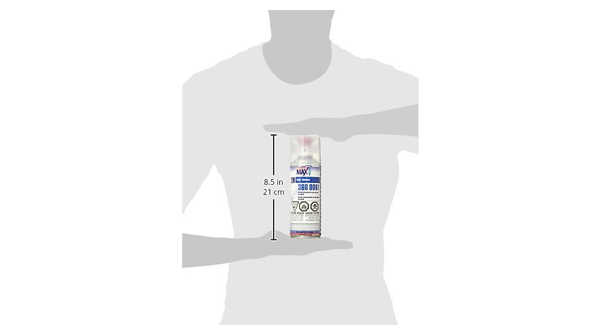 Spray Max 2K High Gloss Clearcoat Aerosol - Durable & Weather Resistant