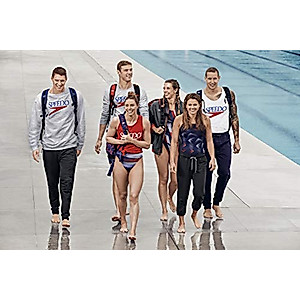 Speedo Unisex-Adult T-Shirt Long Sleeve Crew Neck Vintage