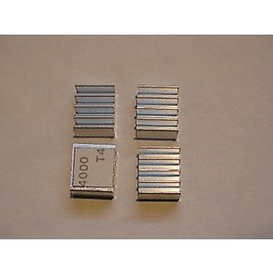 Xbox 360 RAM Heatsinks (4 pcs) for HANA ANA Southbridge RAM Chips - Upgrade Cooling Repair - Prevent RROD