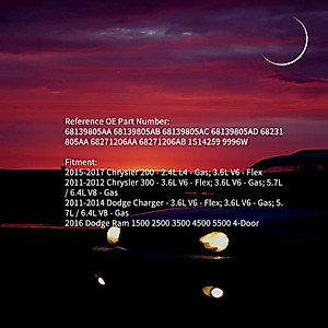 Master Power Window Switch Front Left Driver Side for Chrysler 200 300 Dodge Charger Ram Replace 68139805AA 68139805AB 68139805AC 68139805AD 68231805AA 68271206AA