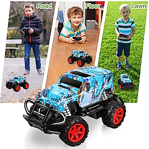 NARRIO Kids Toys for 3 4 5 6 Year Old Birthday Gift, Remote Control Car for Boys 3-5 RC Cars Monster Trucks Age 4-7, Christmas Teen Gifts for 3-7 Year Old , Toddler Age 2-6