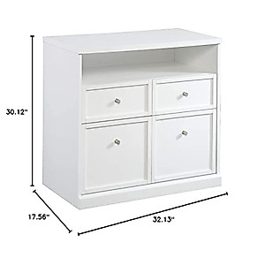 Sauder Craft Pro Series Storage Cabinet, White finish