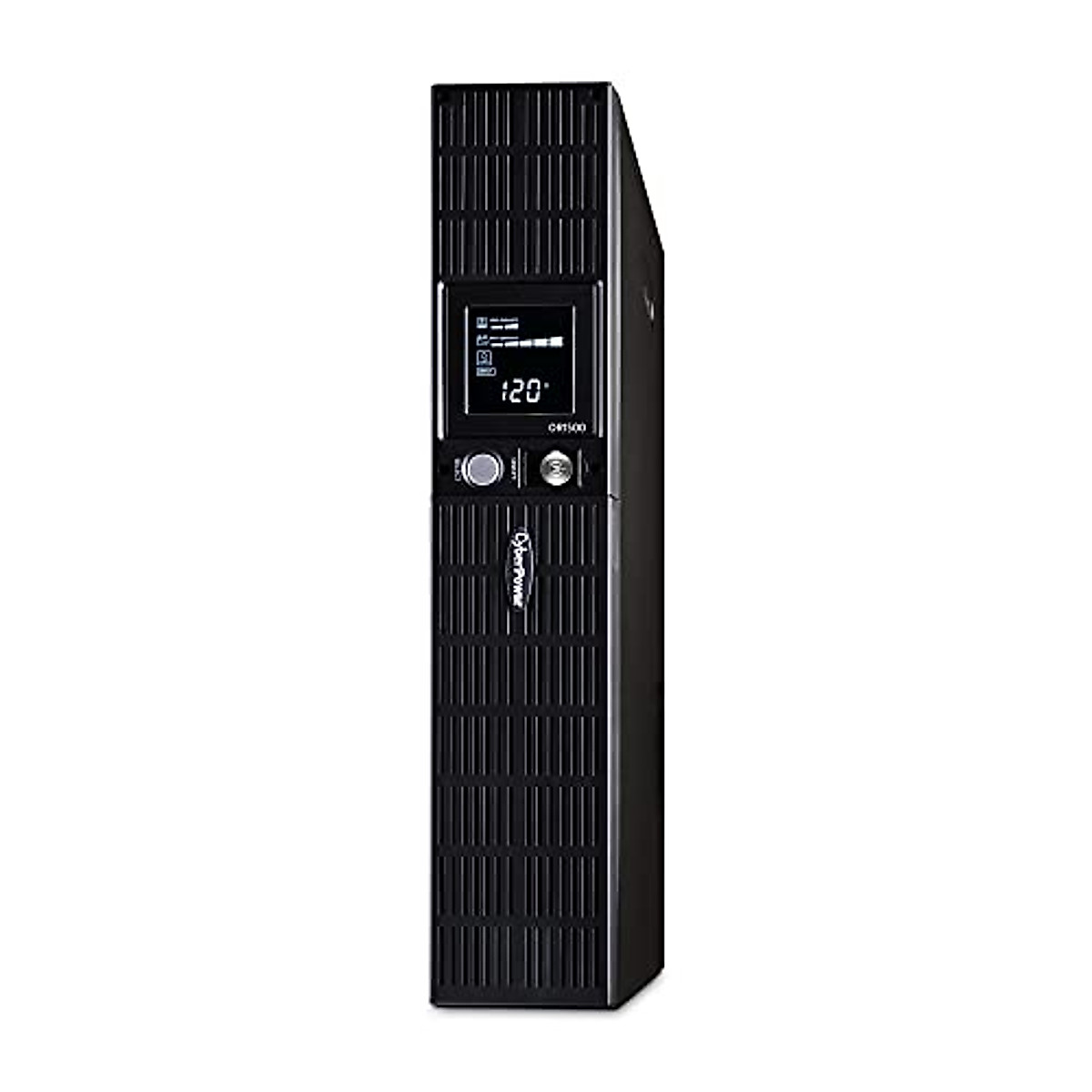 CyberPower OR1500LCDRT2U Smart App LCD UPS System, 1500VA/900W, 8 Outlets, AVR, 2U Rack/Tower