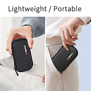 RLSOCO Case for SanDisk 1TB/2TB & 1TB/2TB/4TB/500GB Extreme & 1TB/2TB/4TB Extreme PRO & Professional 1TB/2TB/4TB PRO-G40 & Works with Crucial X8 1TB/2TB/4TB/500GB Portable SSD