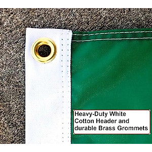 US Flag Factory 2x3 FT Ireland Irish Flag (Sewn Stripes) Outdoor SolarMax Nylon - Made in America - Premium Quality