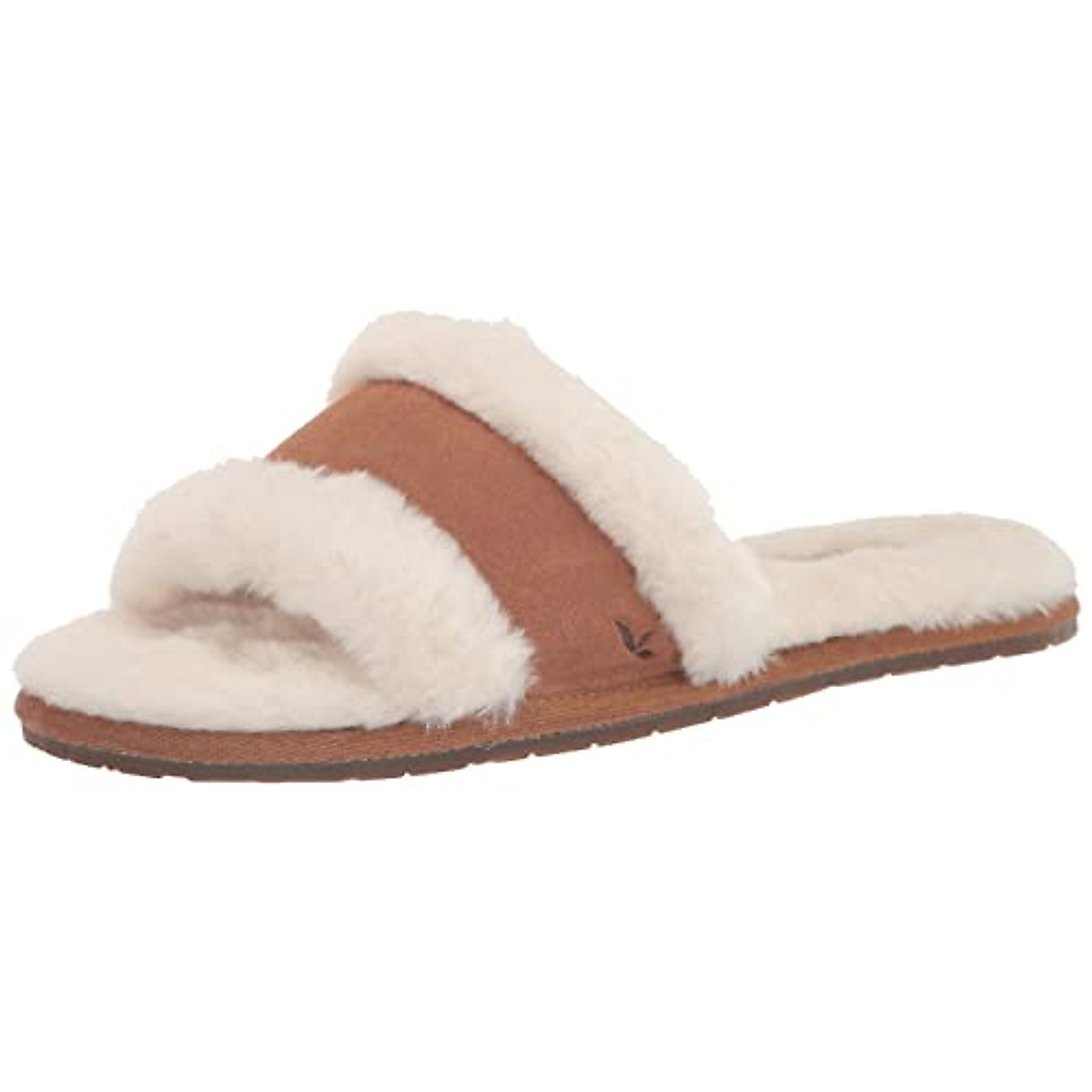 Koolaburra by UGG Women's Milo Peep Slipper, Natural, 9
