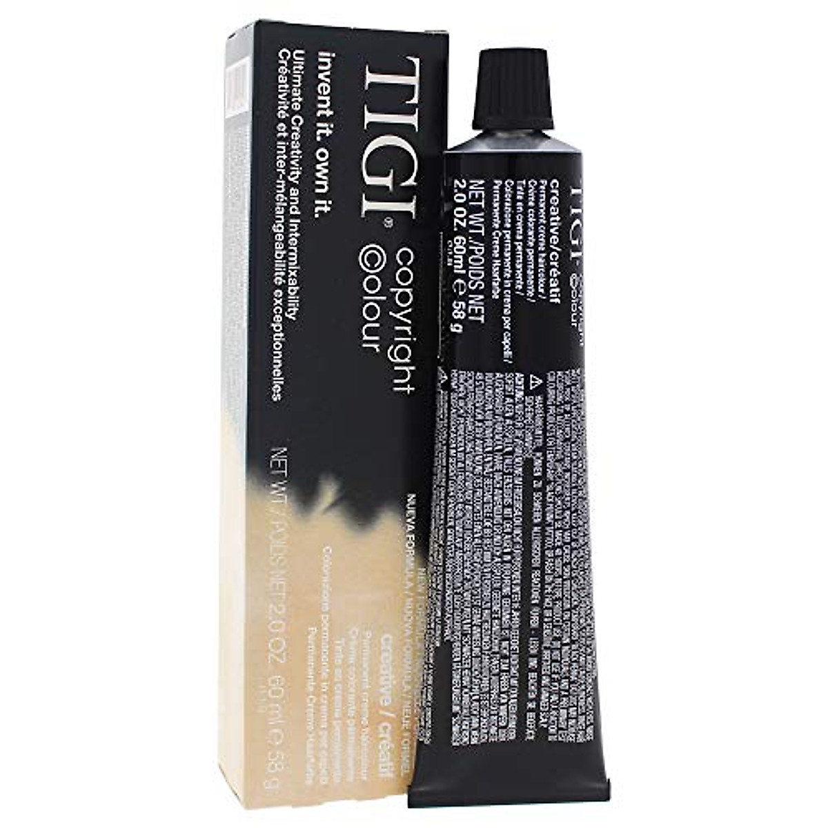 Tigi Colour Creative Creme Hair Color for Unisex, No. 9/4 Very Light Copper Blonde, 2 Ounce